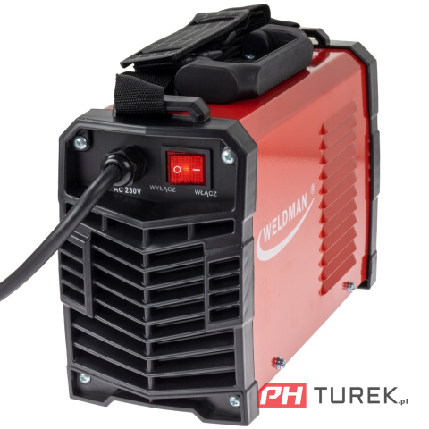 Spawarka inwertorowa 200a weldman arc 203 230v phturek.pl